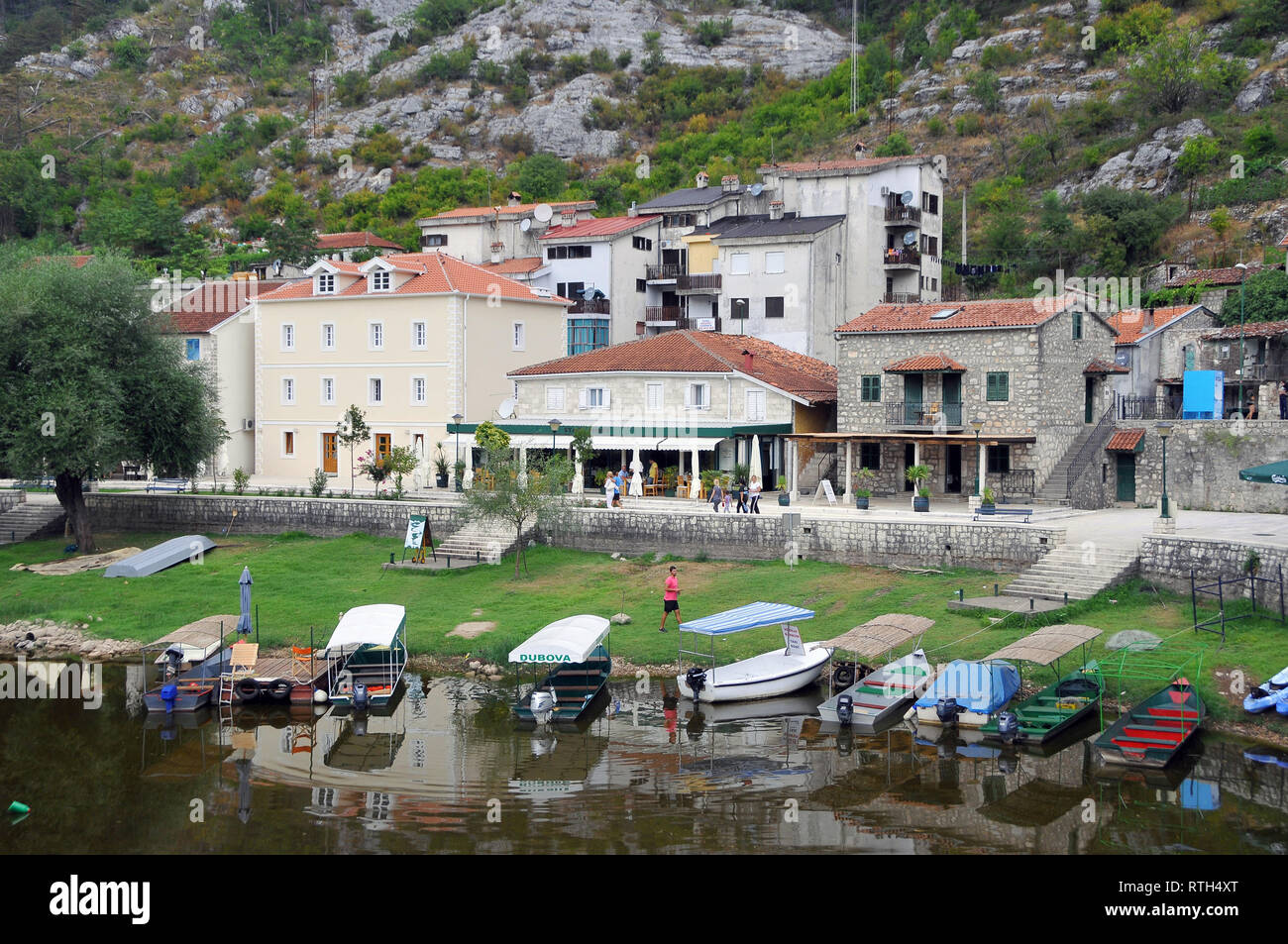 Old town, Rijeka Crnojevica, Montenegro Stock Photo - Alamy
