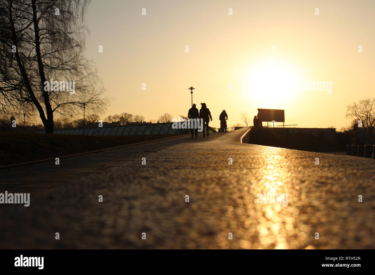 Beautiful shadows during sunset in hi-res stock photography and images ...