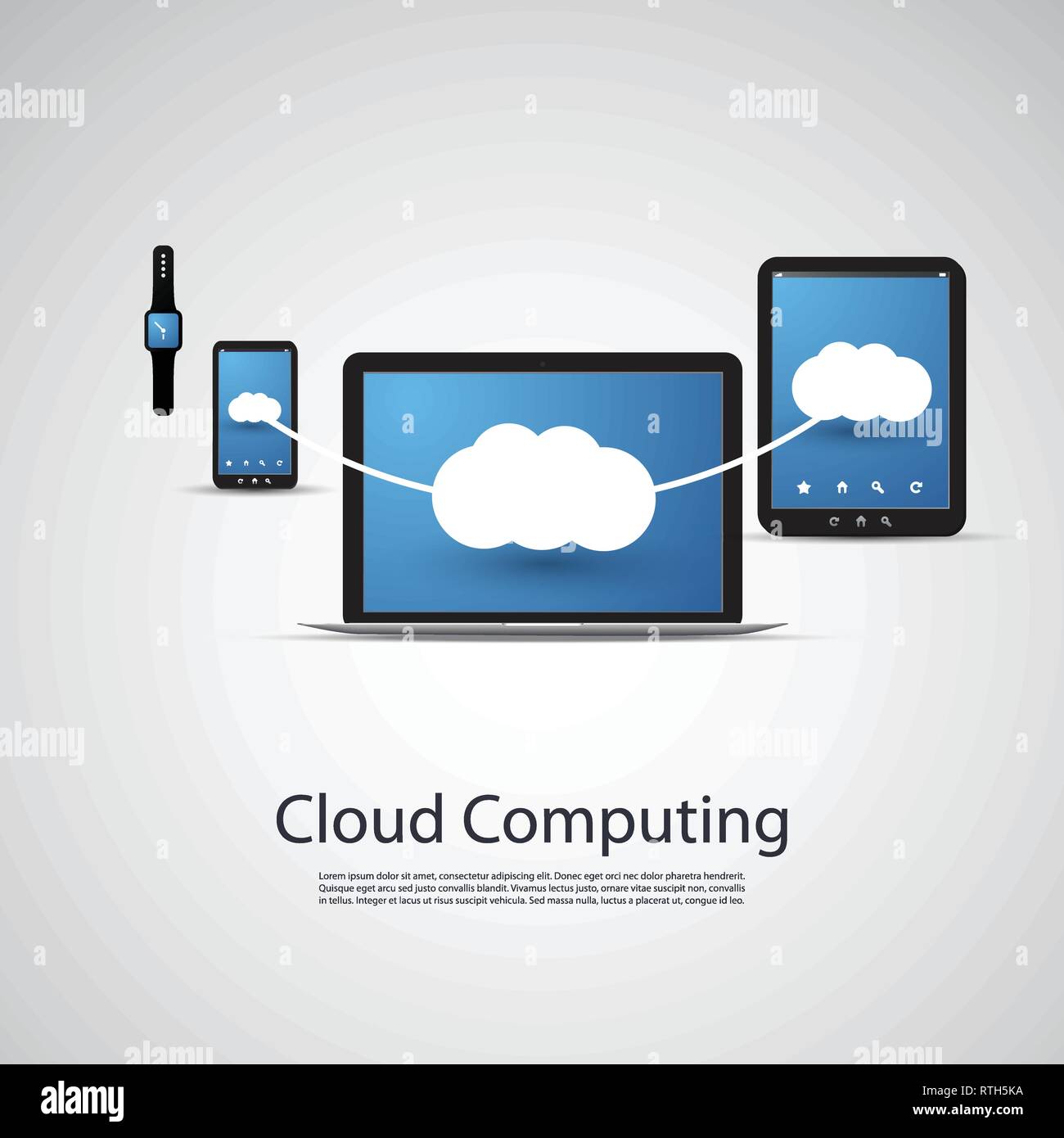 Abstract Modern Cloud Computing, Digital Communication System and ...