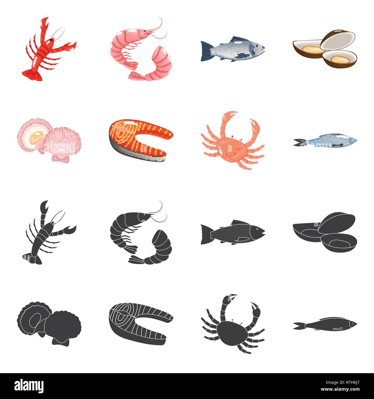lobster,shrimp,salmon,mussel,jellyfish,crab,crayfish,prawn,fish,jelly ...