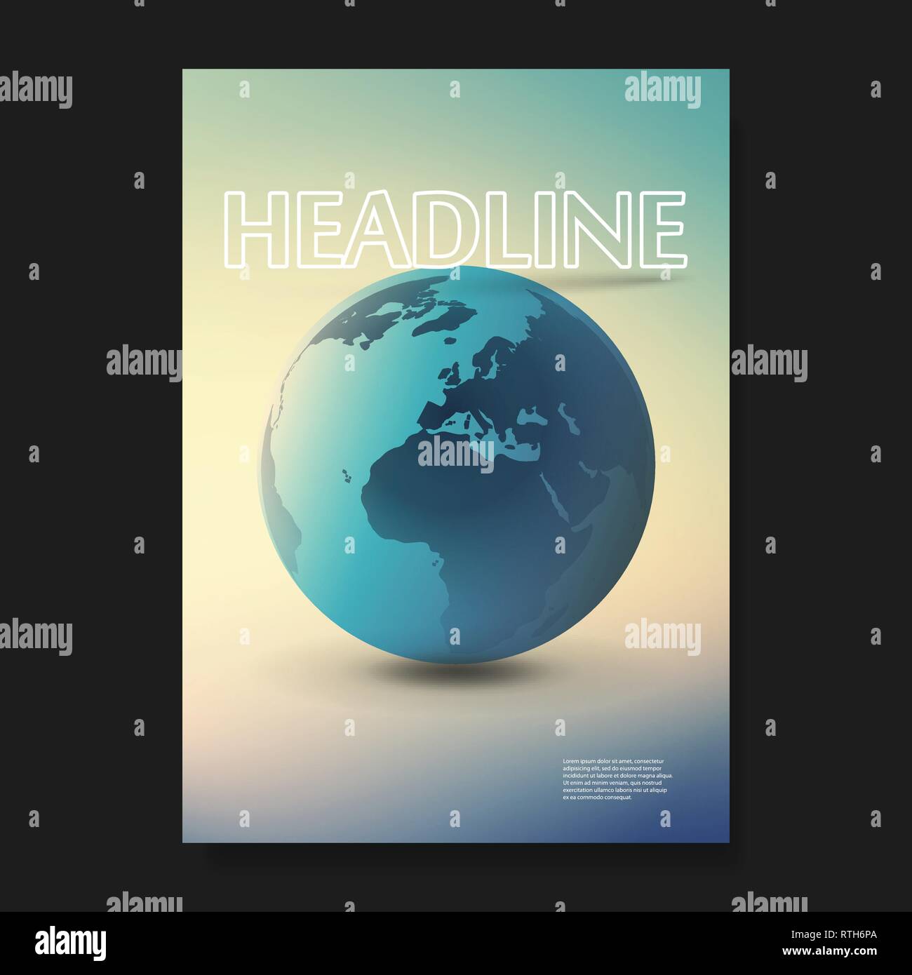 Front page design hi-res stock photography and images - Alamy