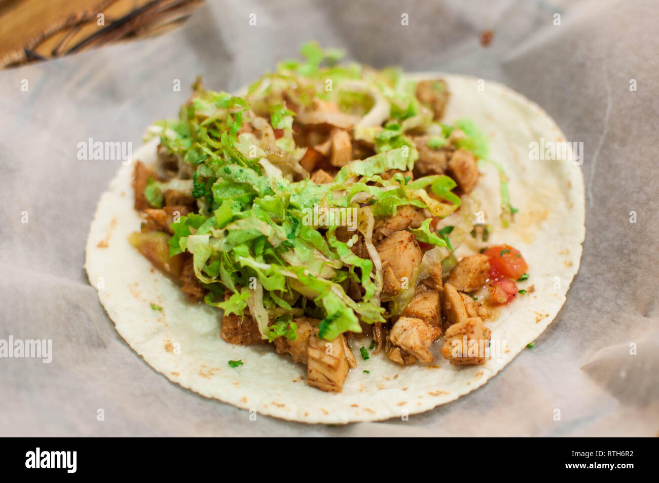 Soft shell taco hi-res stock photography and images - Alamy