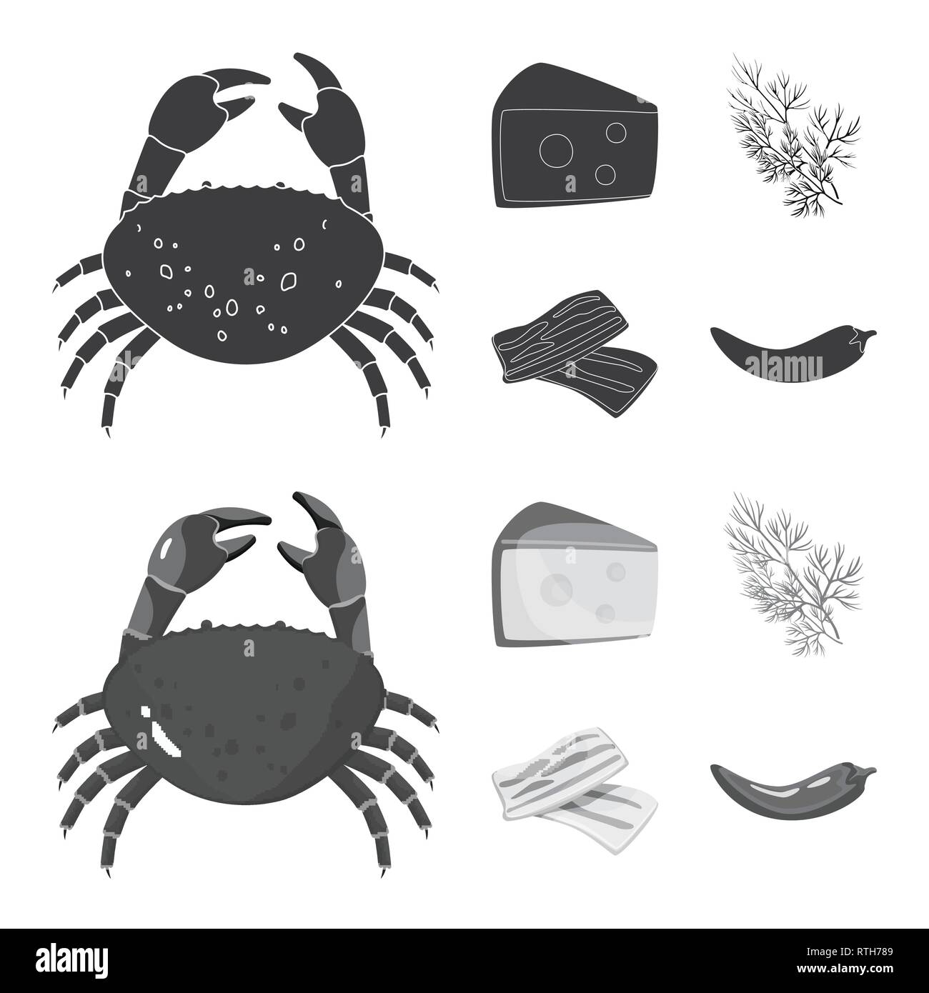 Lard block Stock Vector Images - Alamy