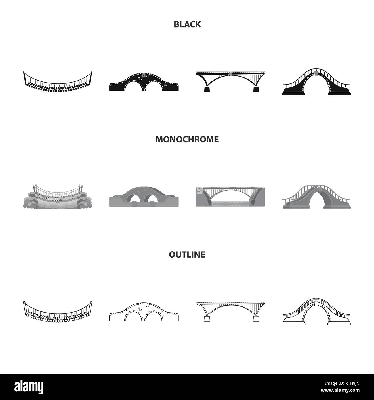 Vector design of connection and design icon. Collection of connection ...