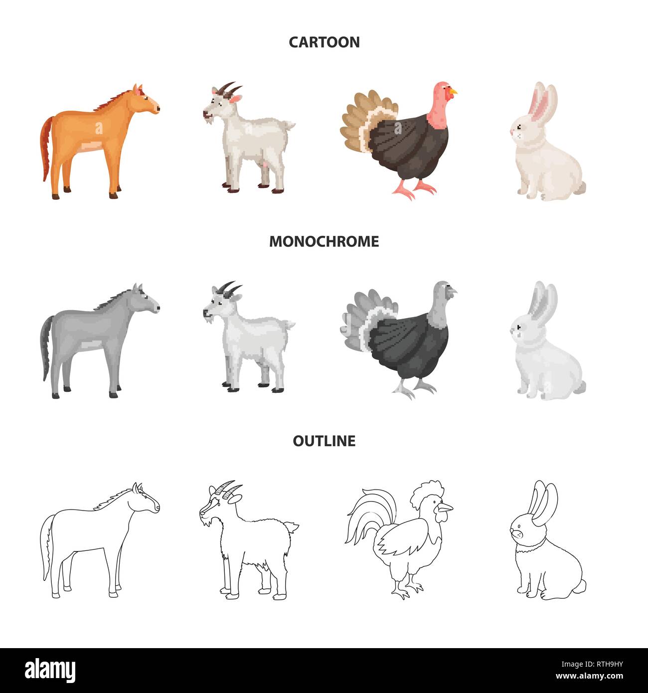 horse,goat,turkey,rabbit,animal,pet,bird,cheese,funny,rearing,milk ...