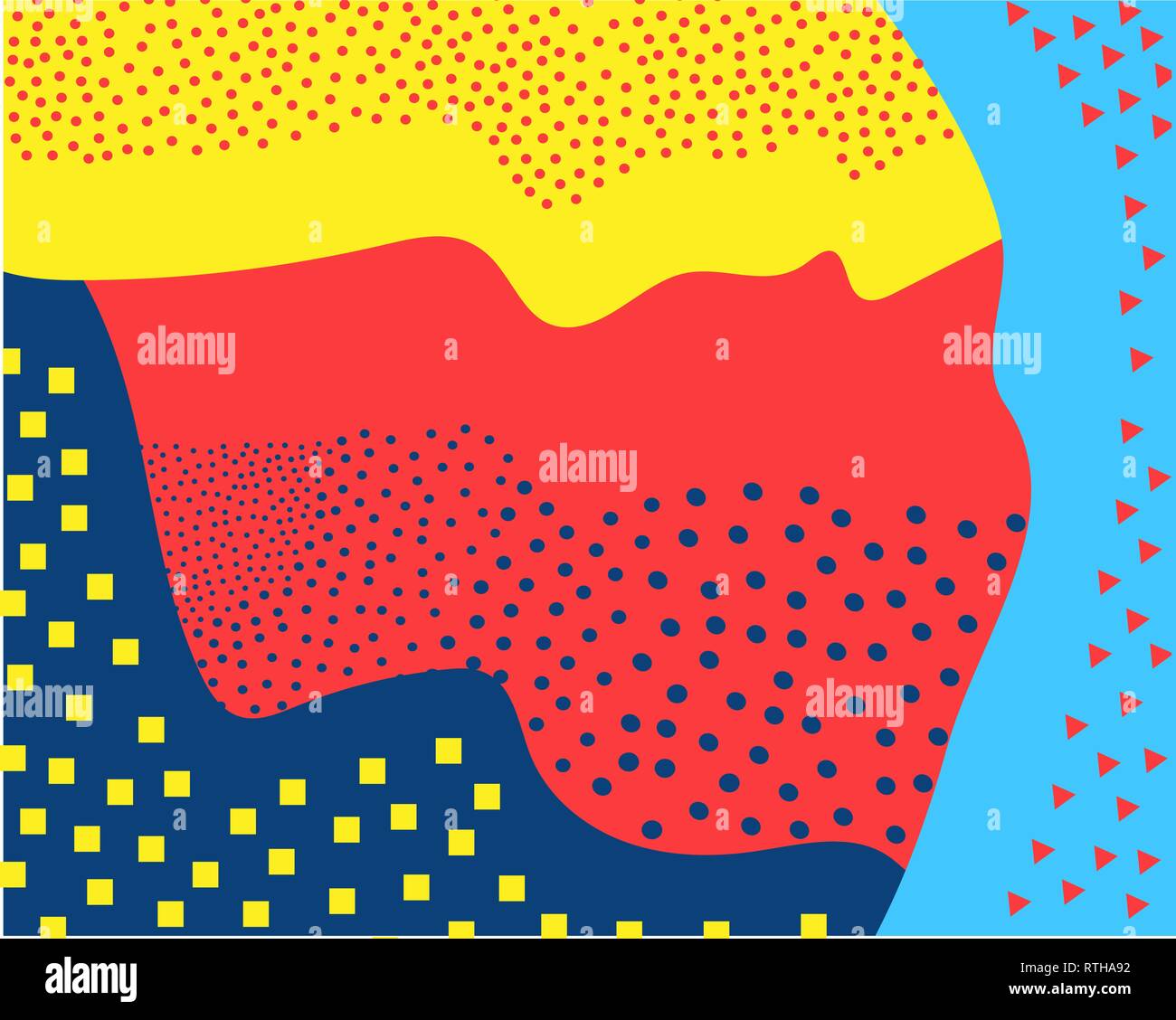 Abstract liquid creative patterns with dynamic linear waves.maps, a set ...