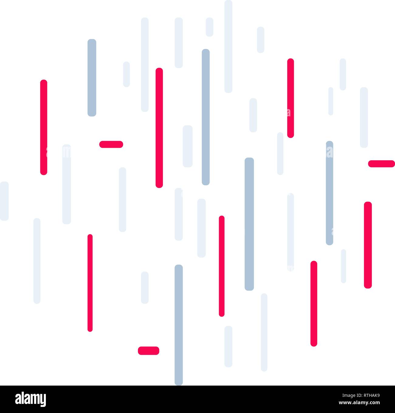 colored vertical lines on white background with red accent Stock Vector ...