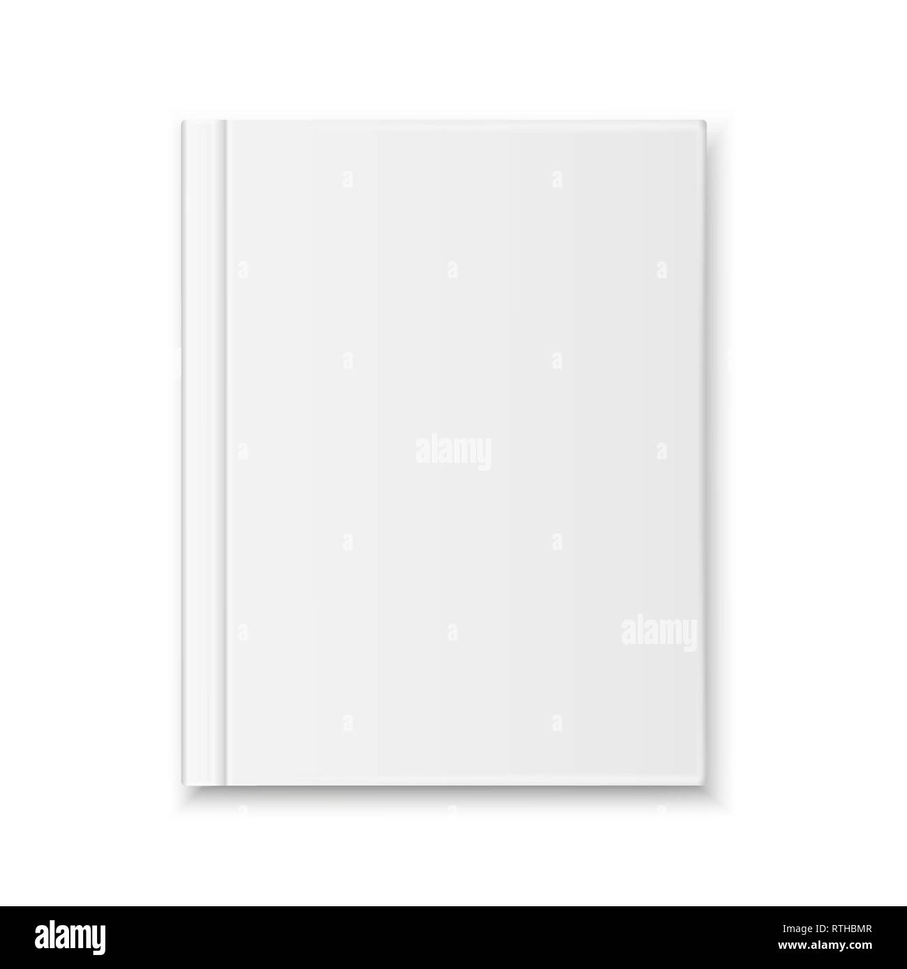 Blank soft cover Stock Vector Images - Alamy