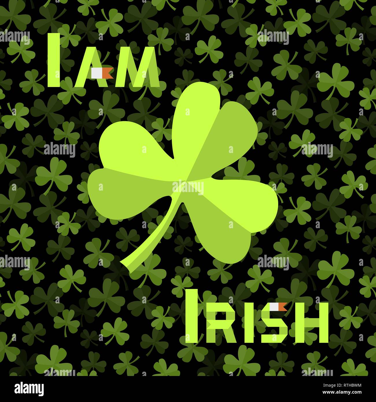 I am green Stock Vector Images - Alamy