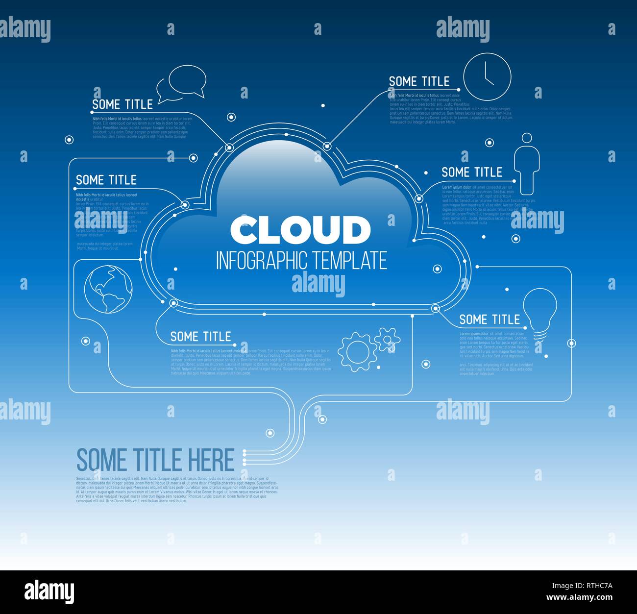 Infographic Cloud Template