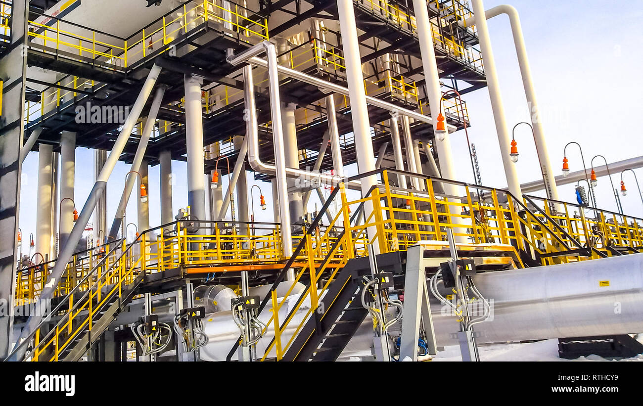 Separators are end. Equipment for oil separation. Modular oil treatment unit. Bulite for ...