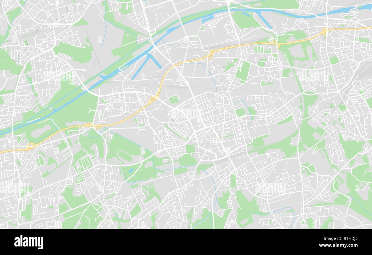 Map of gelsenkirchen hi-res stock photography and images - Alamy