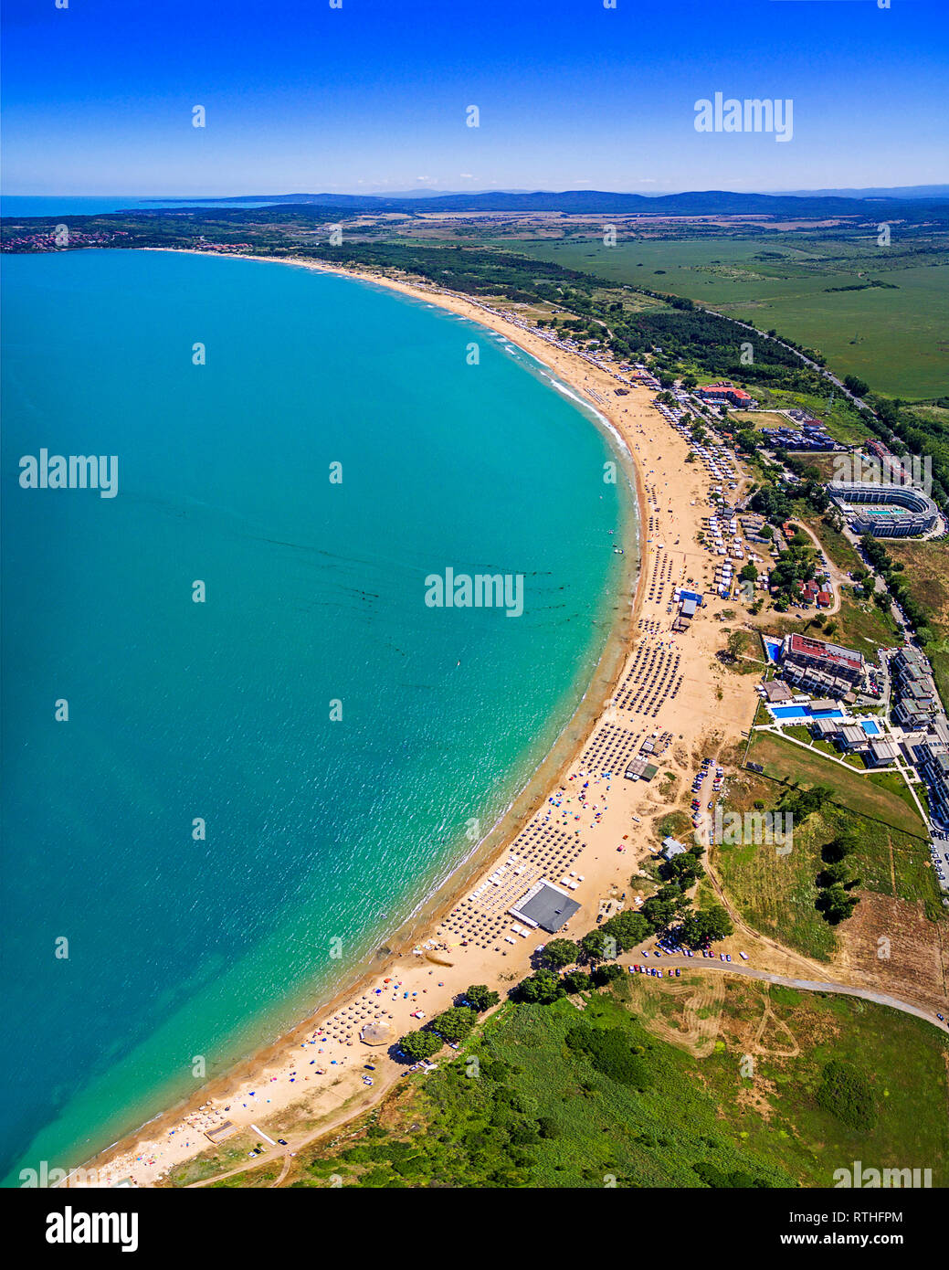 Sunny beach burgas bulgaria hi-res stock photography and images - Alamy