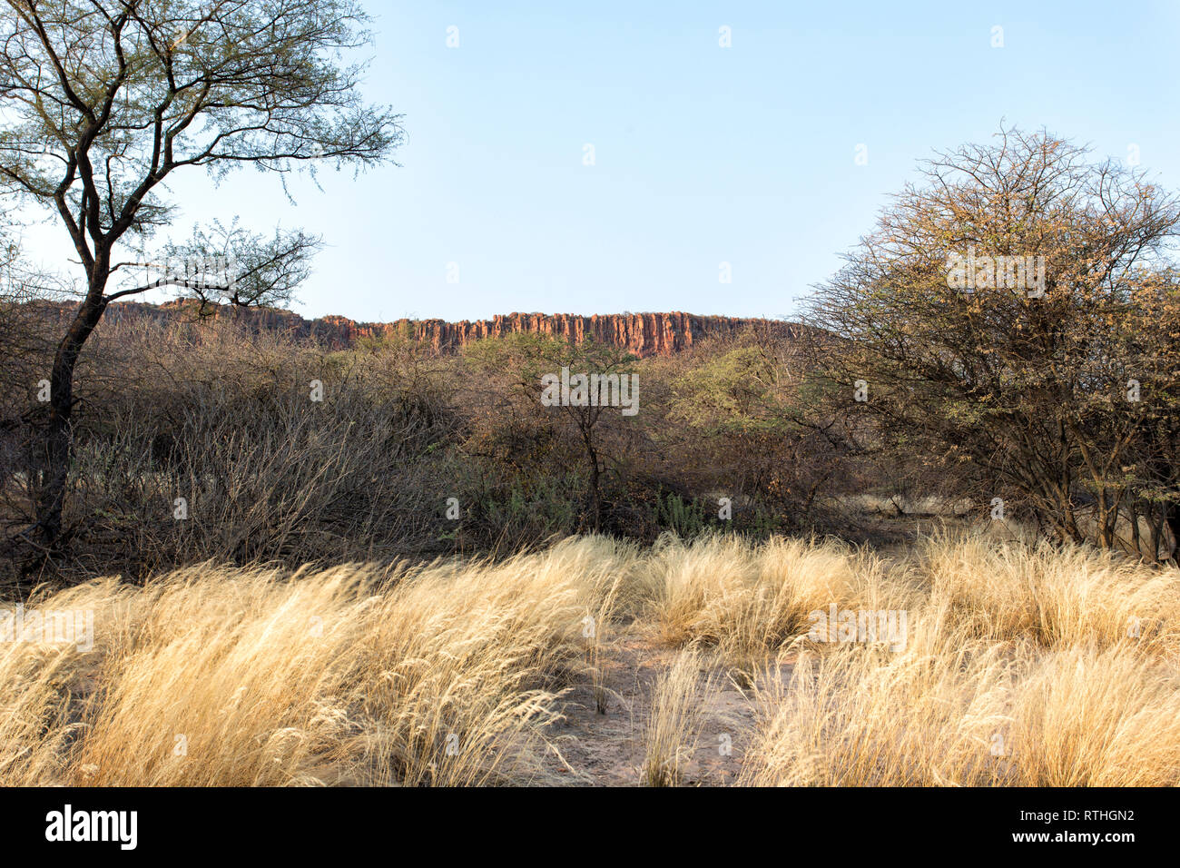 The waterberg plateau view in Namibia, south of Africa Stock Photo - Alamy