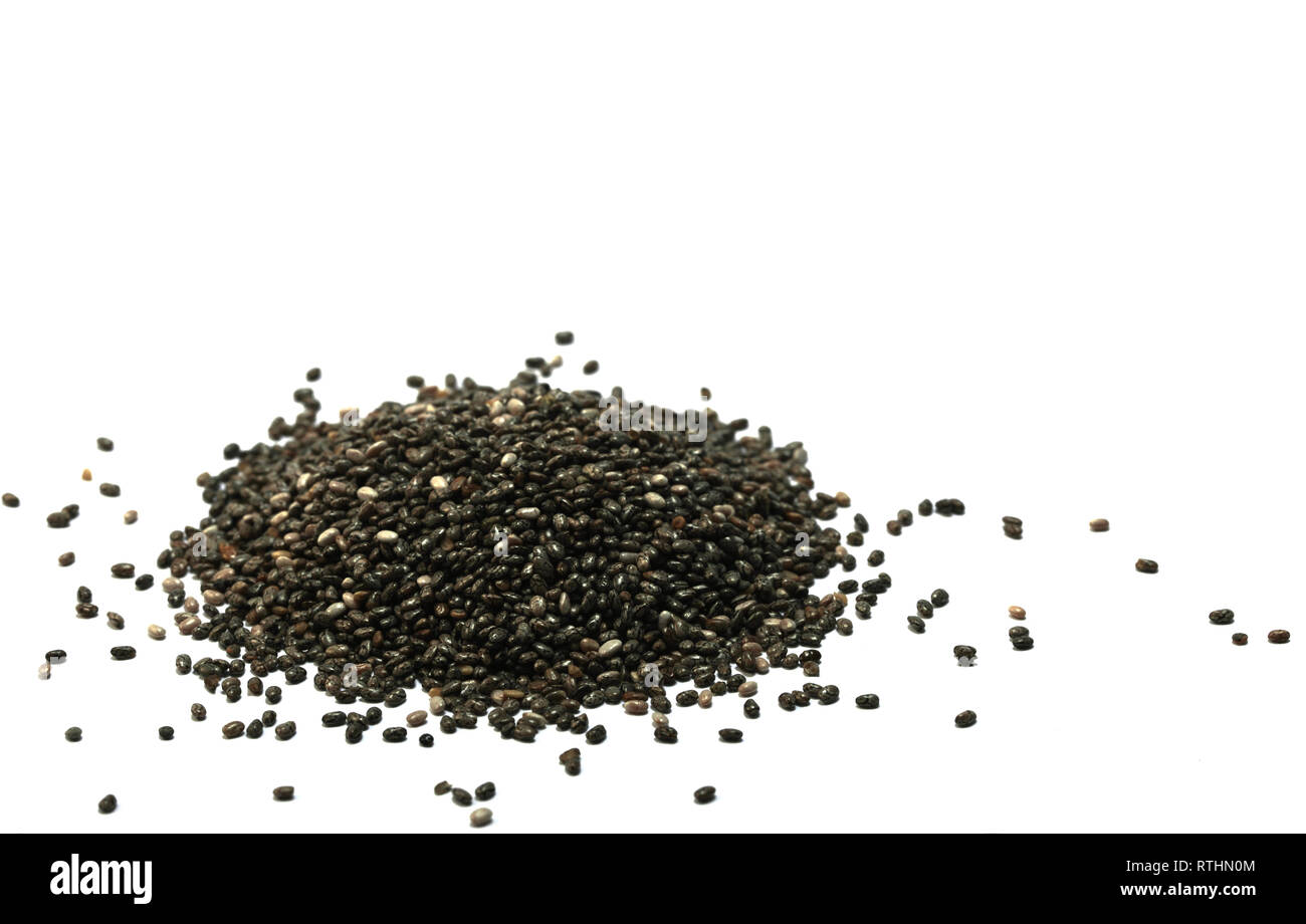 Chia seed grain Stock Photo - Alamy