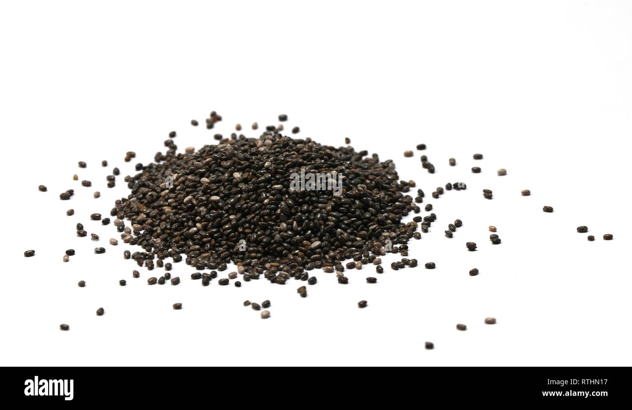 Chia seed grain Stock Photo - Alamy
