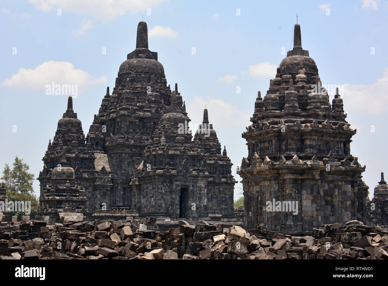 Candi Sewu Buddhist Temple near Yogyakarta, Central Java, Indonesia ...