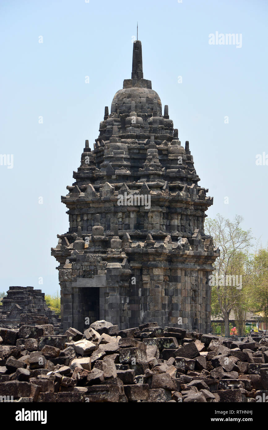 Candi Sewu Buddhist Temple near Yogyakarta, Central Java, Indonesia ...