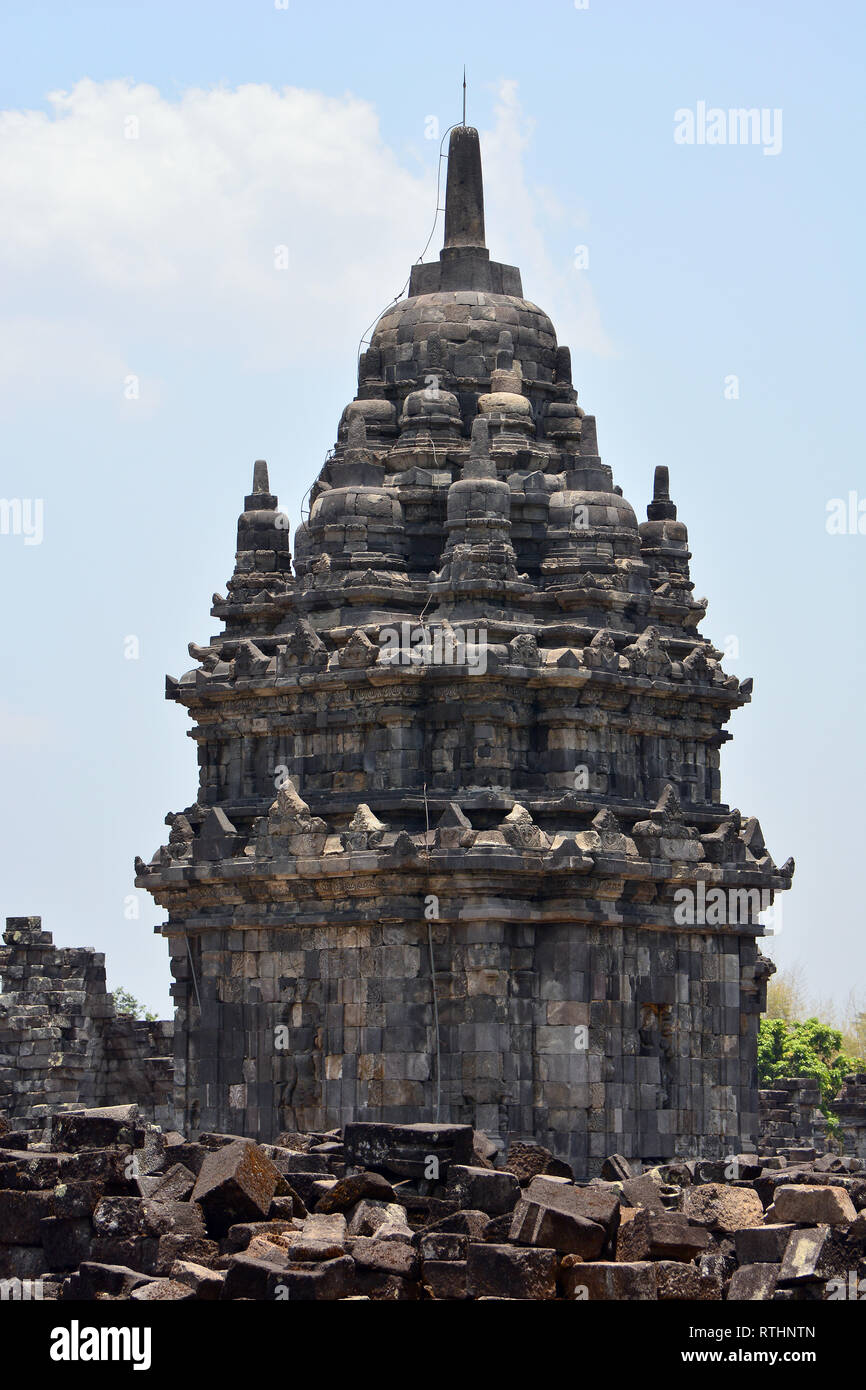 Candi Sewu Buddhist Temple near Yogyakarta, Central Java, Indonesia Stock Photo - Alamy