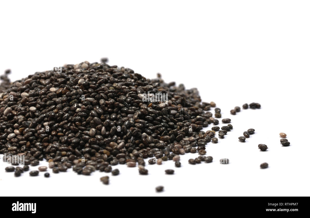 Chia seed grain Stock Photo - Alamy