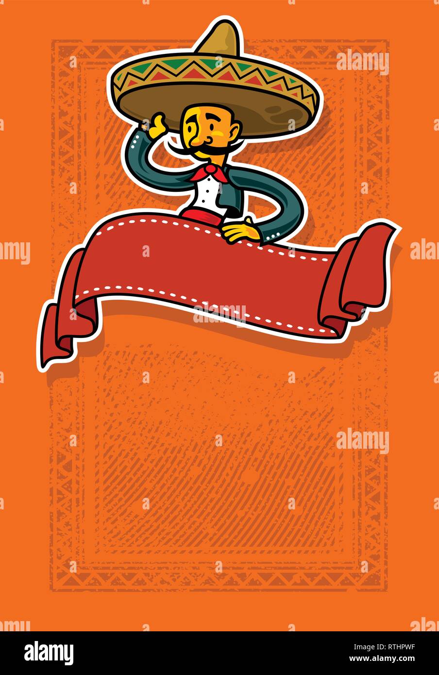 Mexican taco vector texture Stock Vector Images - Alamy