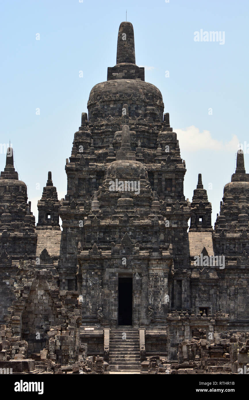 Candi Sewu Buddhist Temple near Yogyakarta, Central Java, Indonesia ...