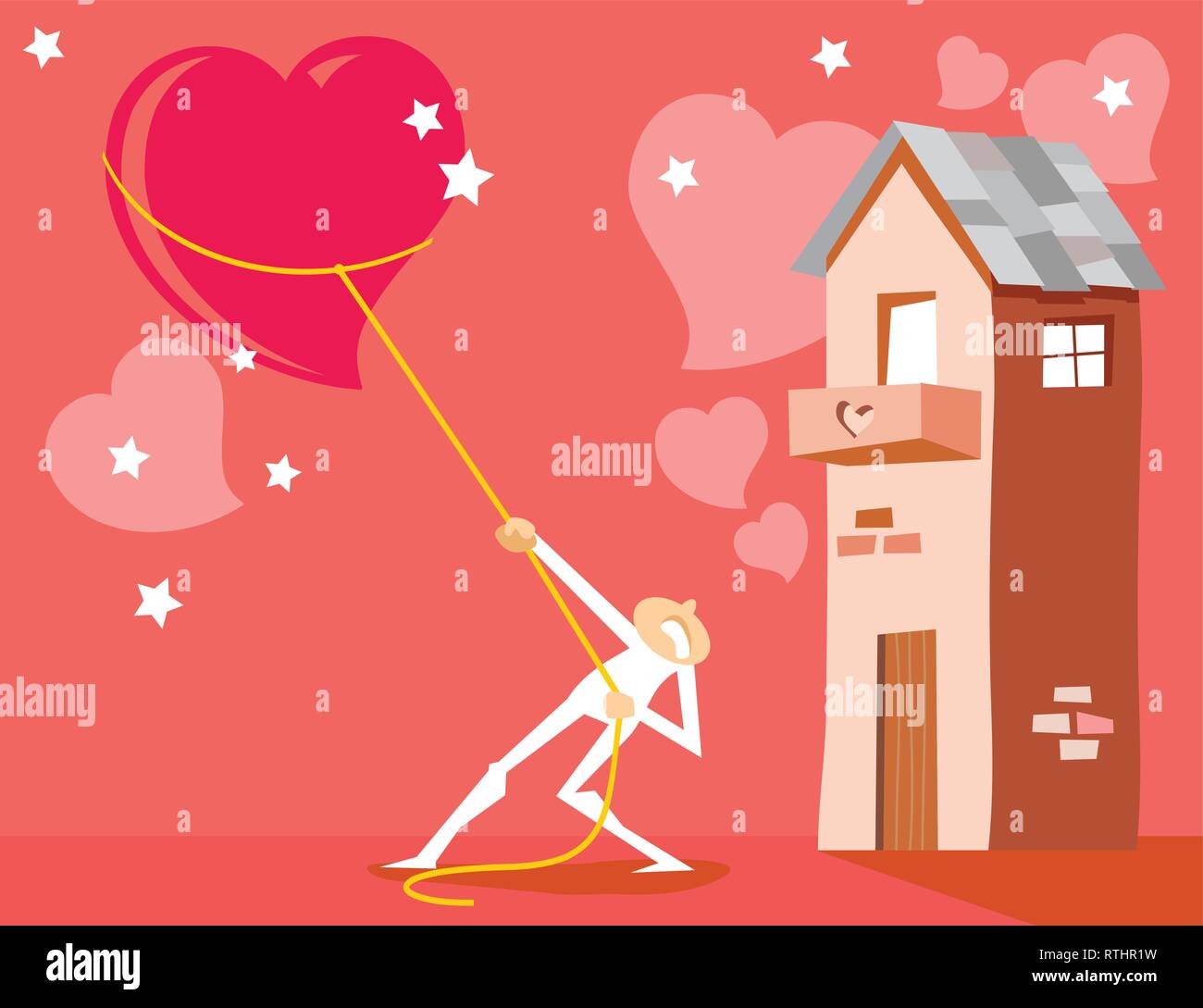 San valentin background Stock Vector Images - Alamy