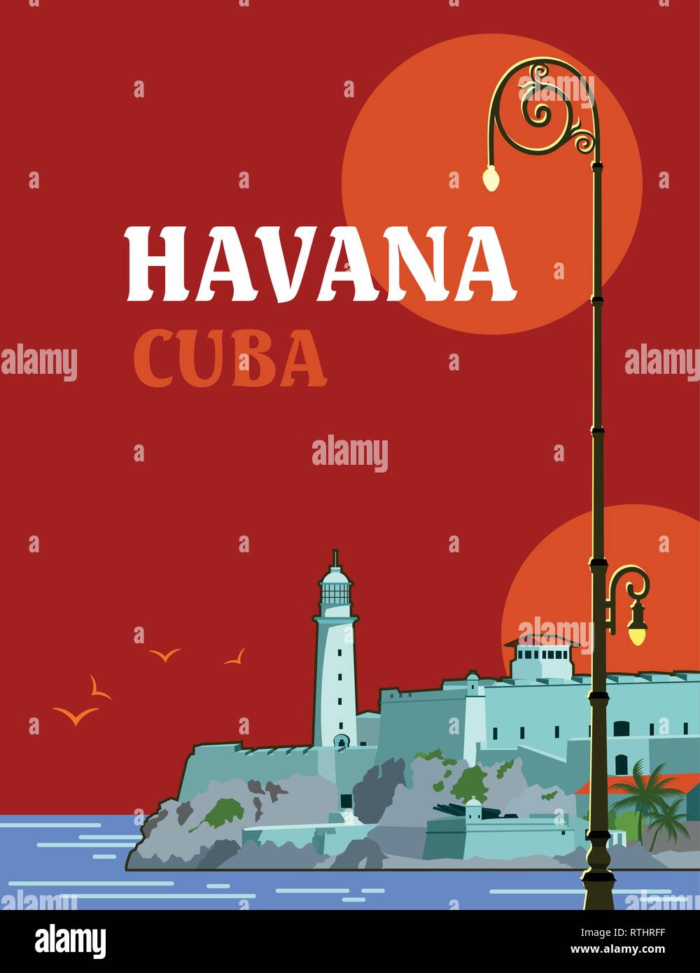 Beautiful havana Stock Vector Images - Alamy