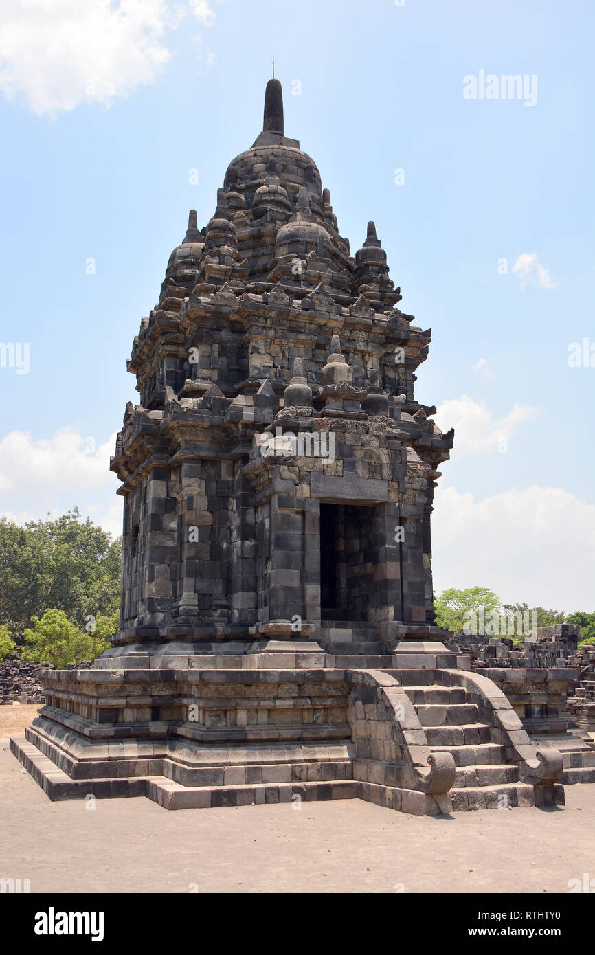Candi Sewu Buddhist Temple near Yogyakarta, Central Java, Indonesia ...