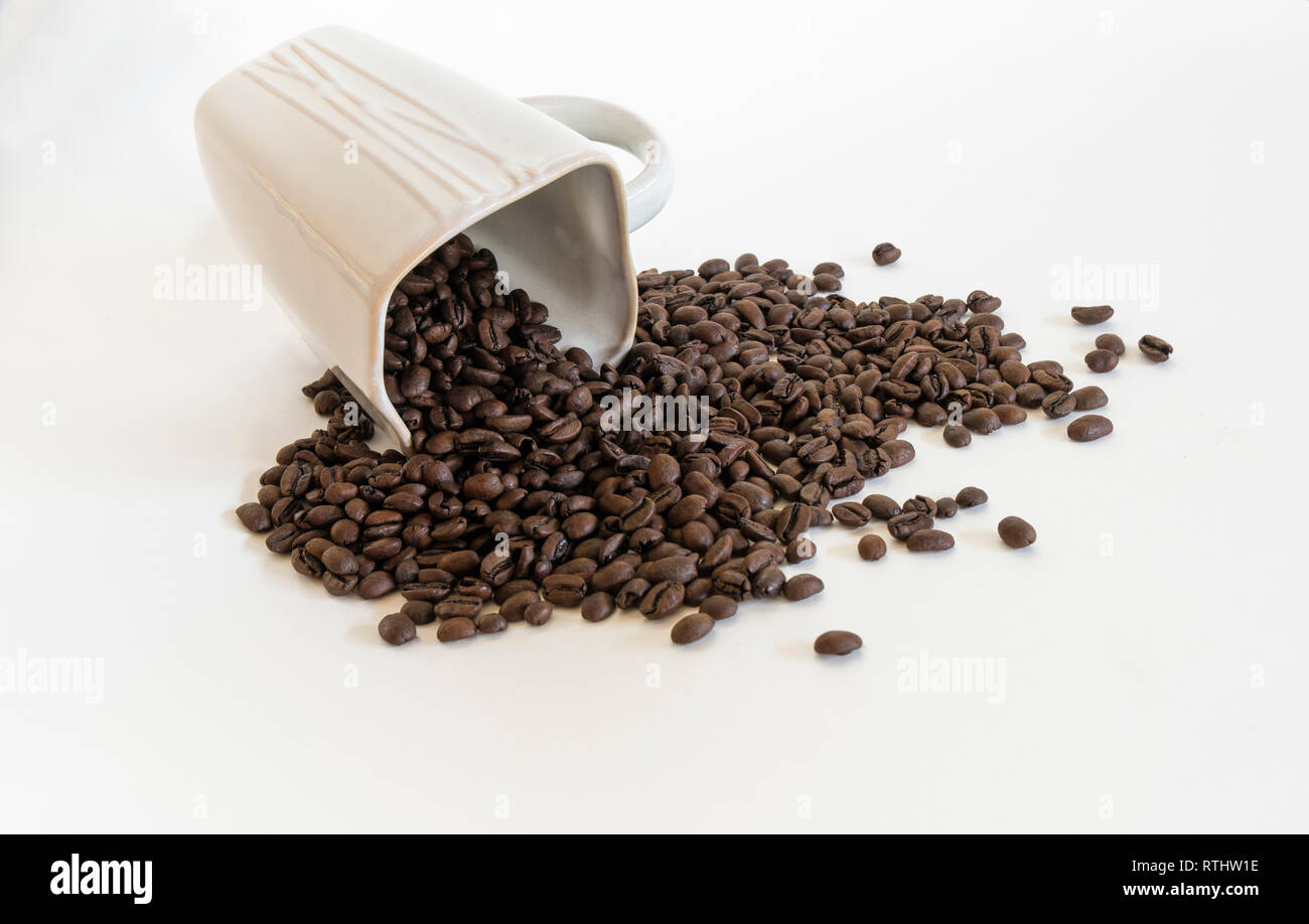 Cup tipped over spilled out hi-res stock photography and images - Alamy