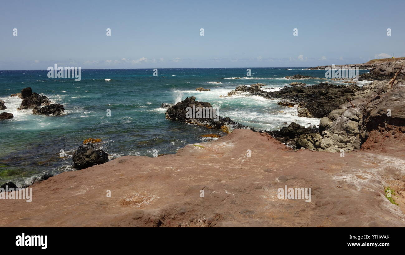 Maui ocean views Stock Photo - Alamy