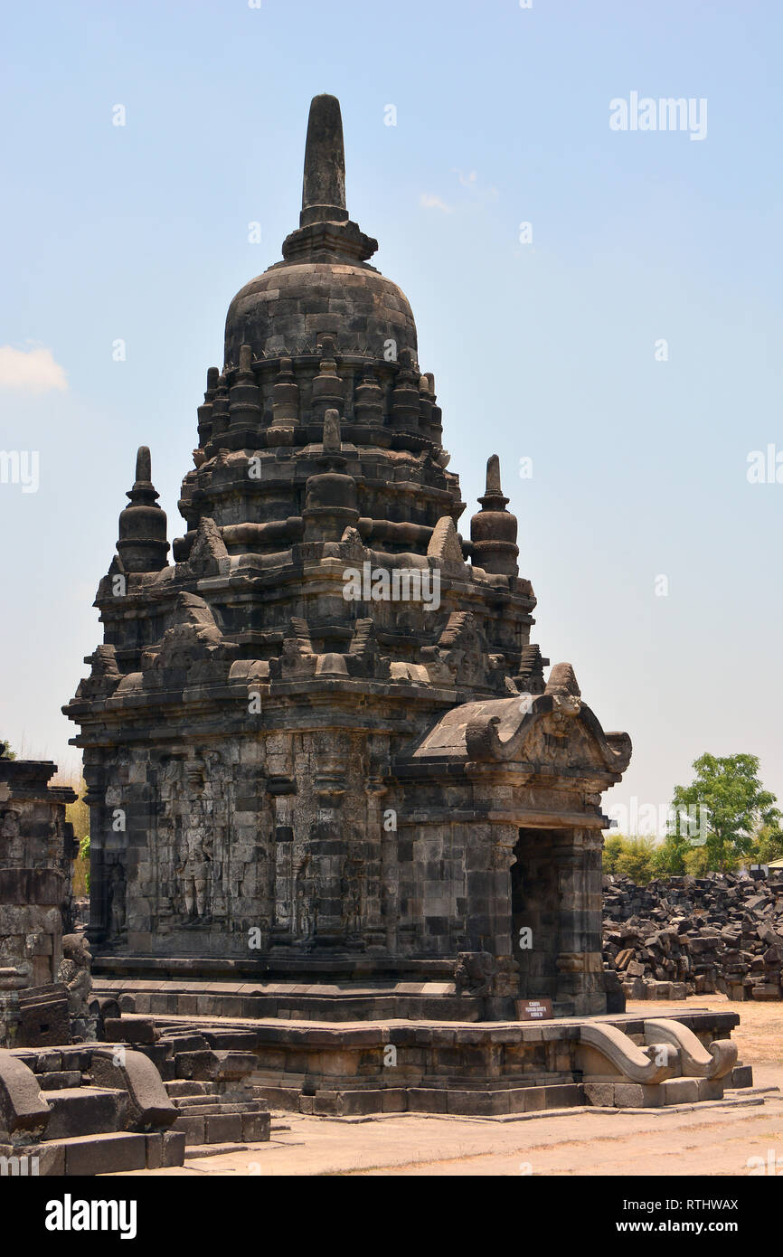 Candi Sewu Buddhist Temple near Yogyakarta, Central Java, Indonesia ...