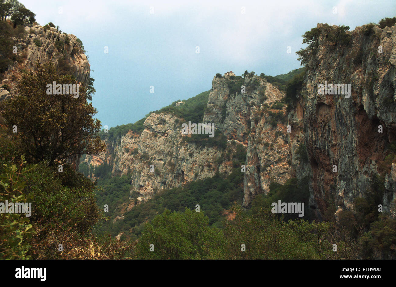 Loúsios Gorge, Arcadia, Peleponnese, Greece Stock Photo - Alamy
