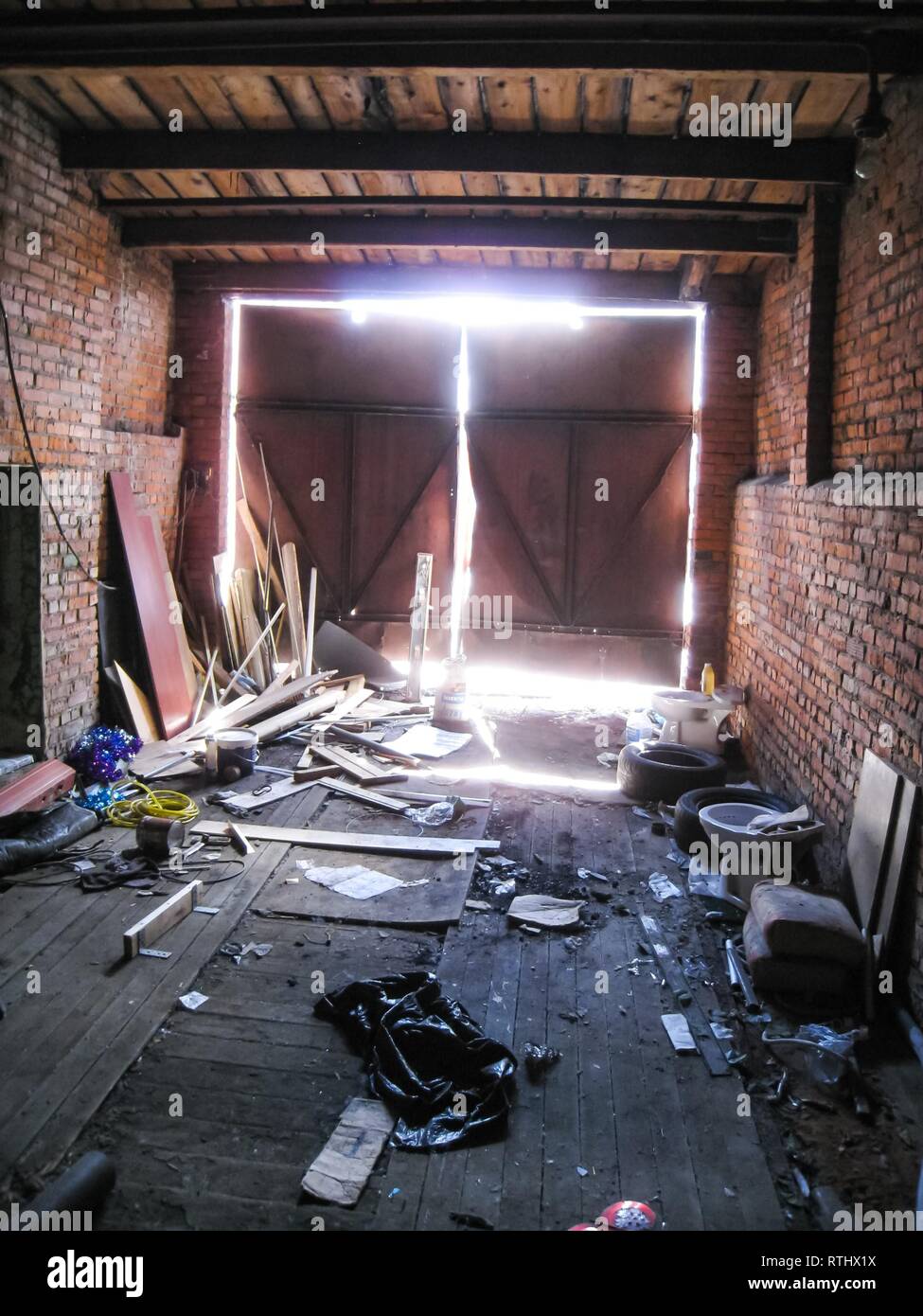 Khamovniki, Russia - June 24, 2014: Corps and basements dorm in ...