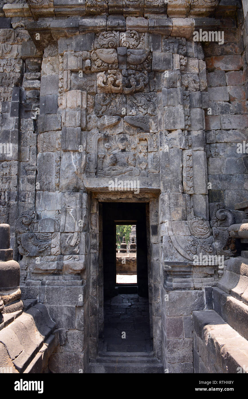 Candi Sewu Buddhist Temple near Yogyakarta, Central Java, Indonesia ...