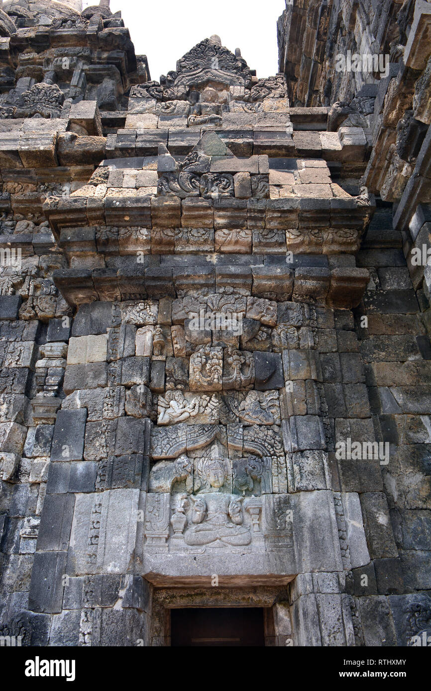 Candi Sewu Buddhist Temple near Yogyakarta, Central Java, Indonesia ...