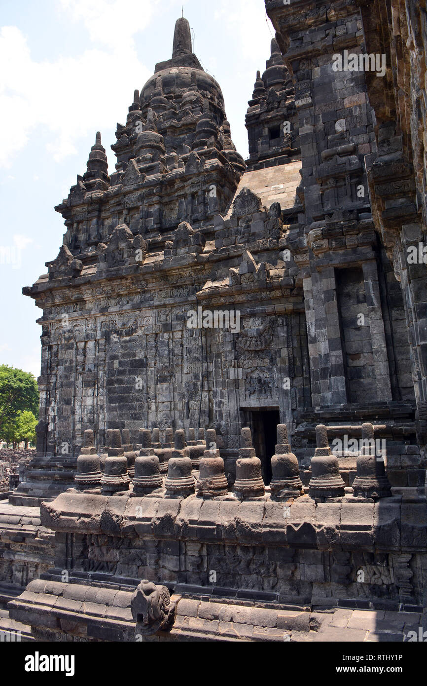 Candi Sewu Buddhist Temple near Yogyakarta, Central Java, Indonesia ...
