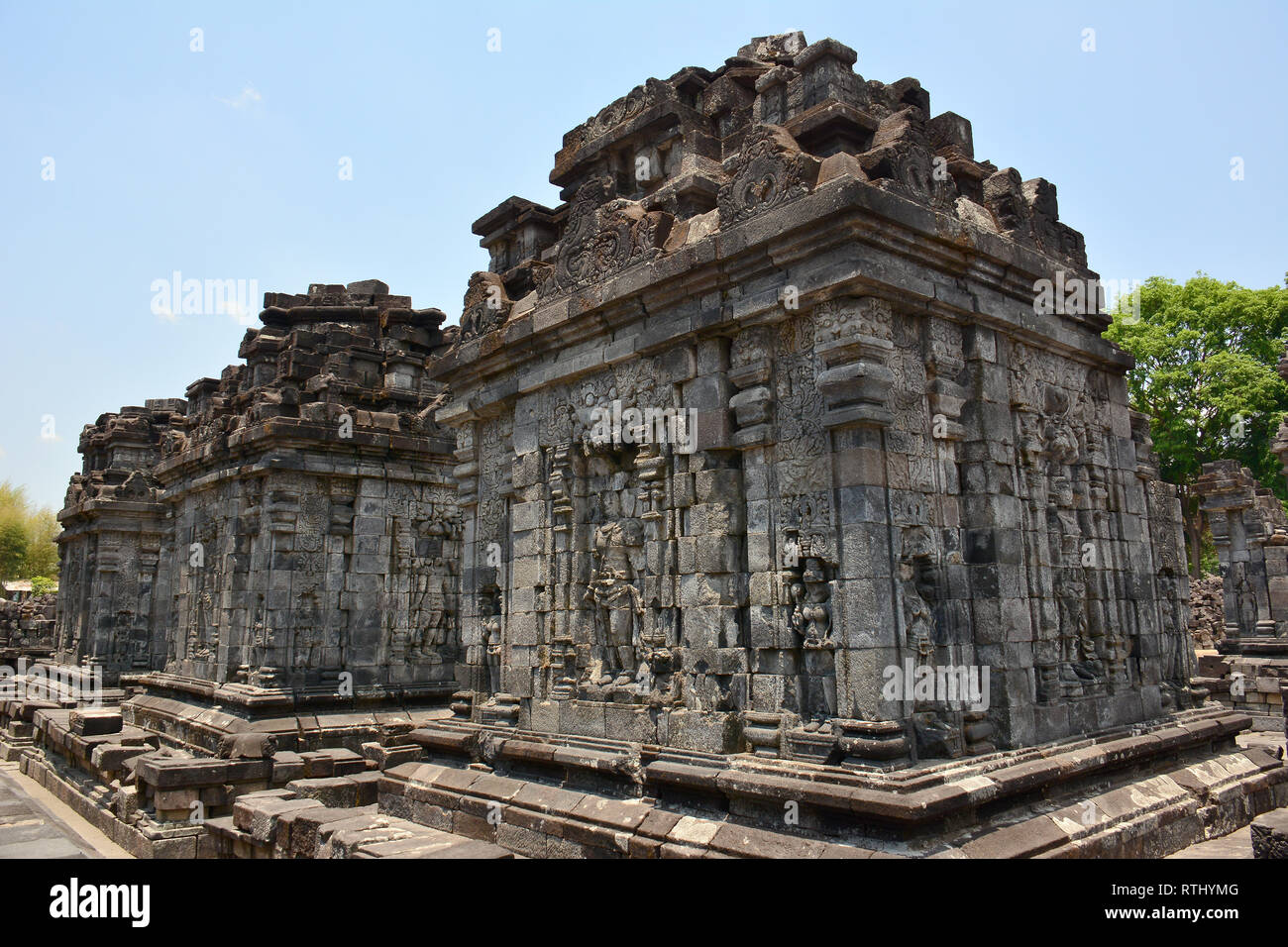 Candi Sewu Buddhist Temple near Yogyakarta, Central Java, Indonesia ...