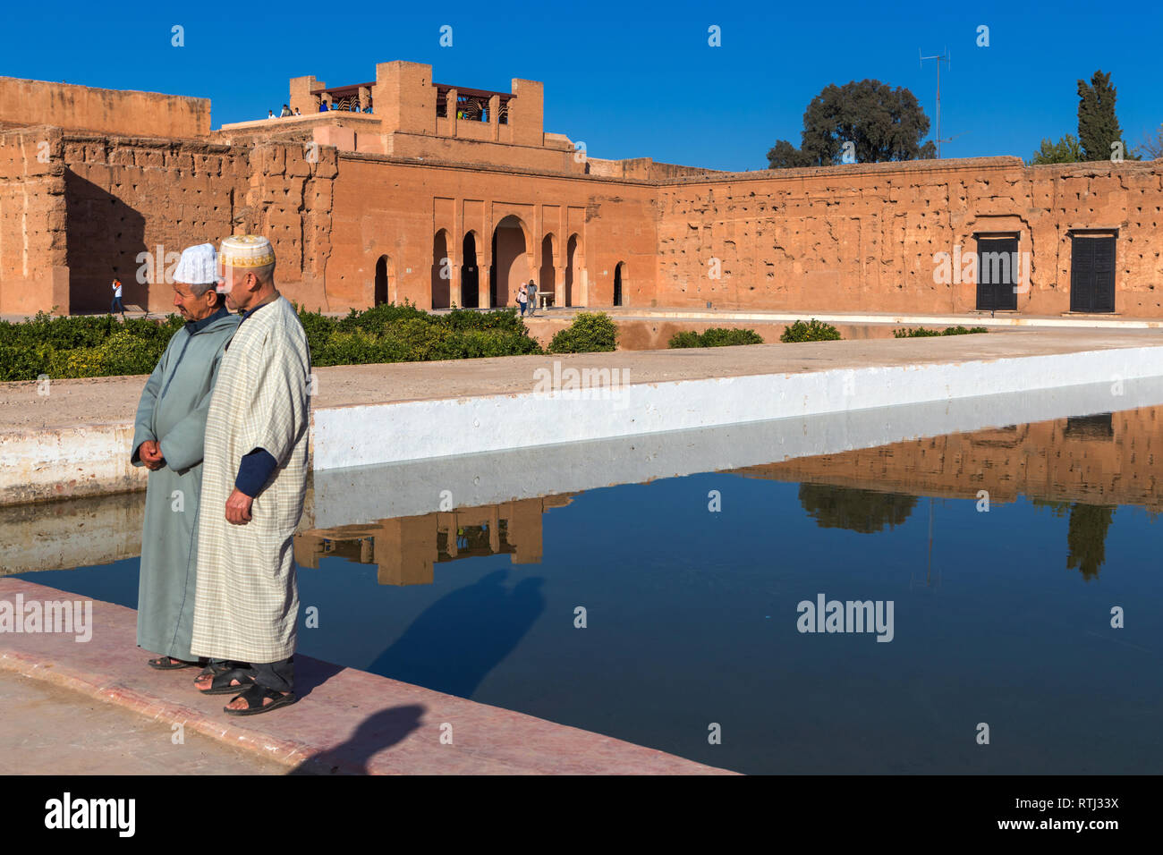 Al Badi palace (1578-1593), Marrakech, Morocco Stock Photo - Alamy