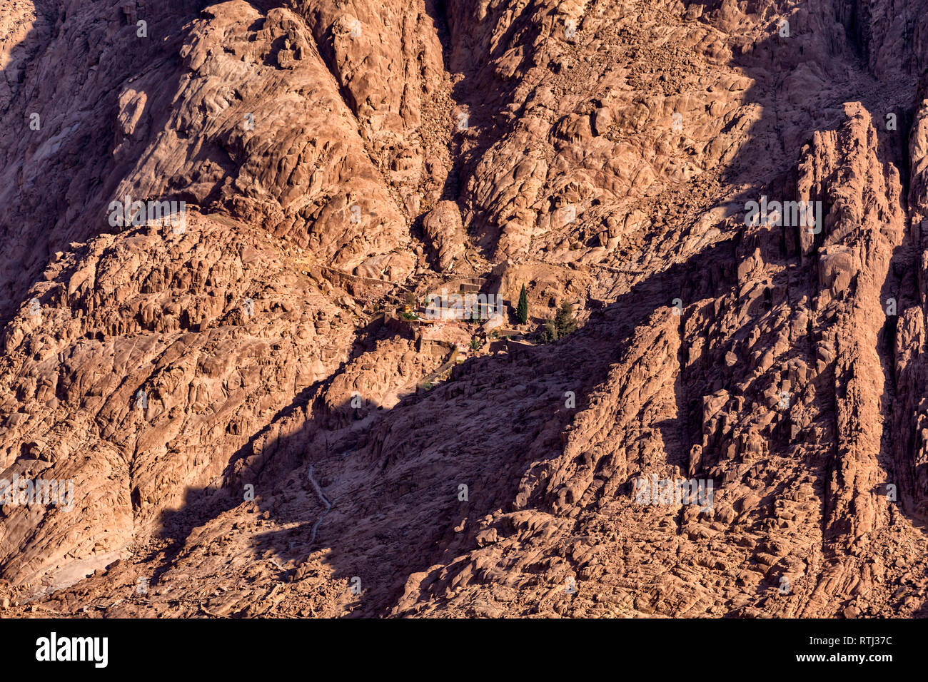 Sunrise, Mount Sinai, Gabal Musa, Sinai peninsula, Egypt Stock Photo ...