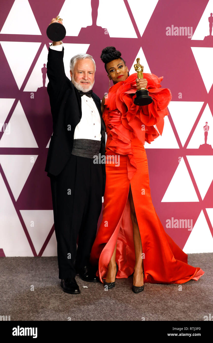 Best Production Design winners for 'Black Panther' Jay Hart and Hannah ...