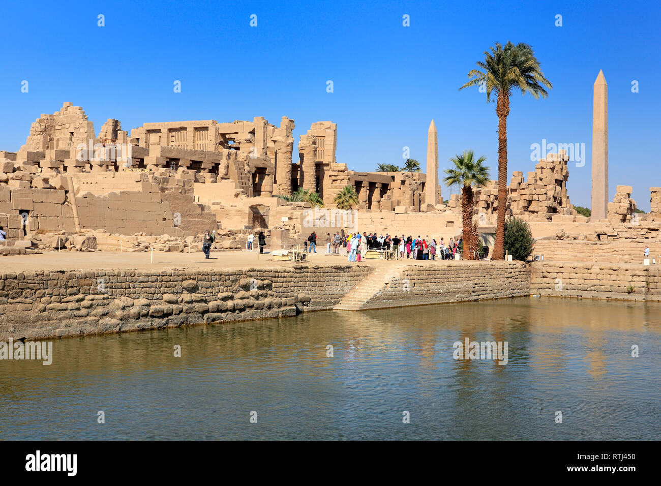Amun-Re temple, Karnak, Egypt Stock Photo - Alamy
