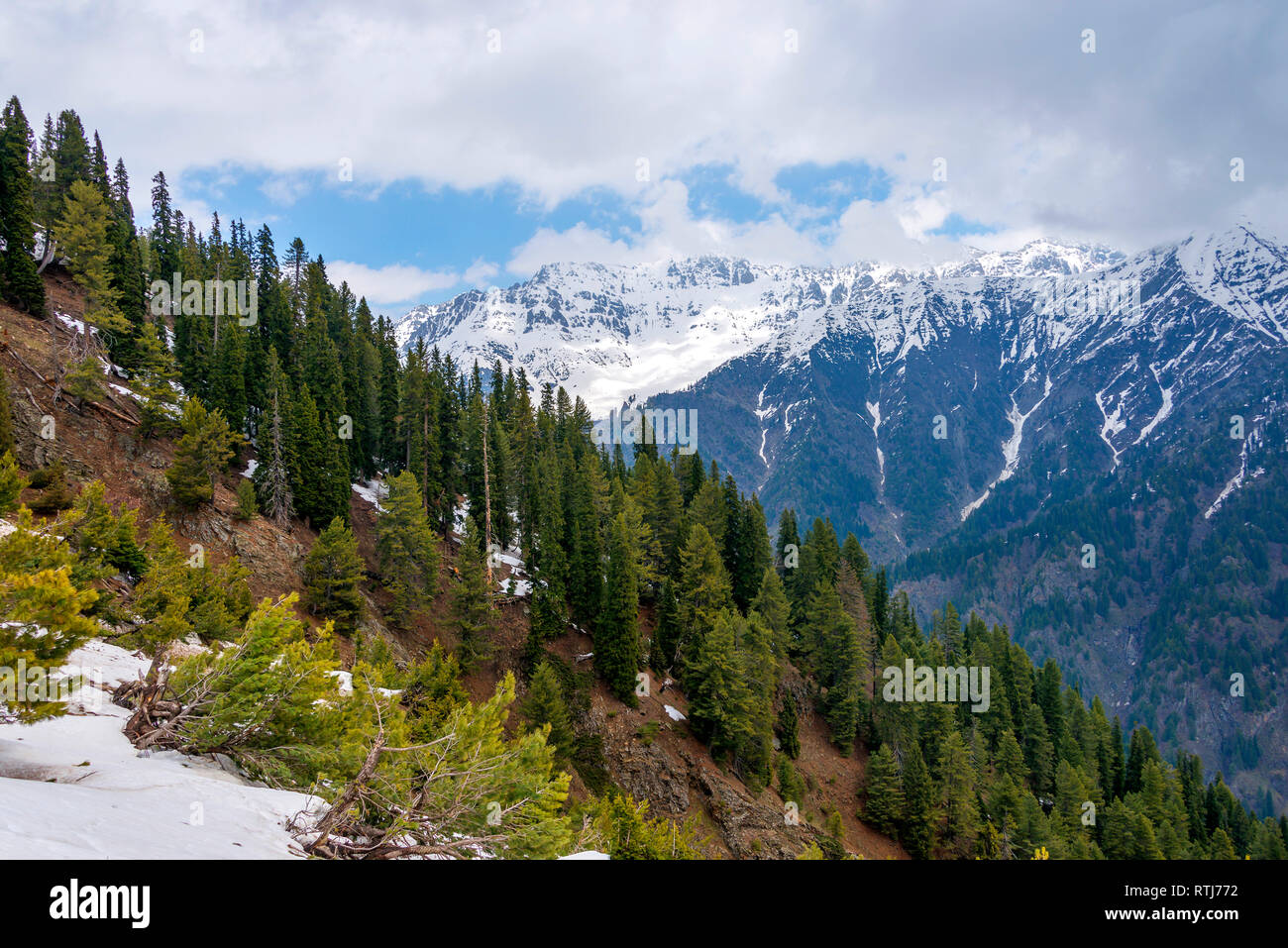 Mountain landscape, Jammu and Kashmir, India Stock Photo - Alamy