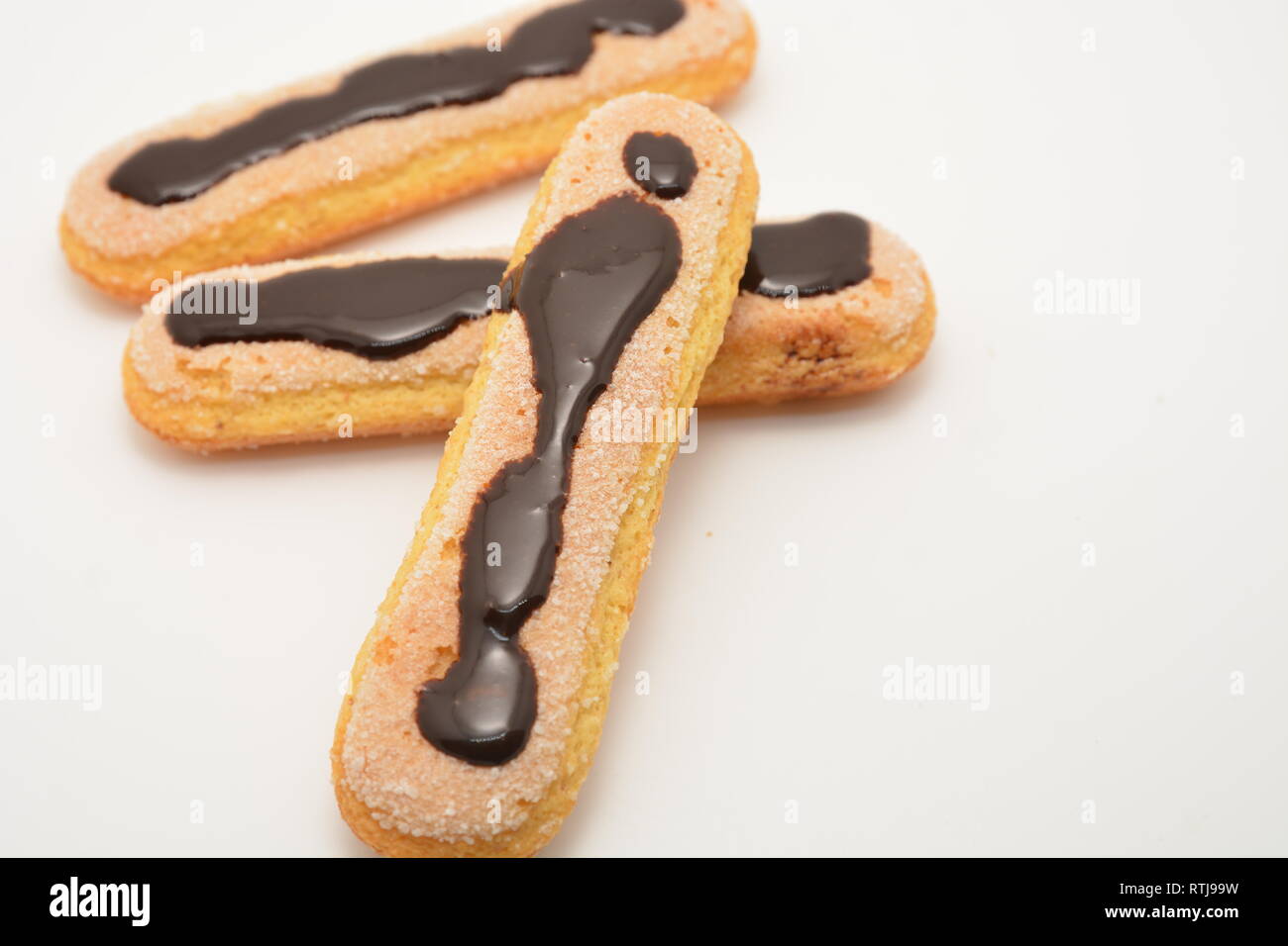 savoiardi italian sweet cookies Stock Photo - Alamy