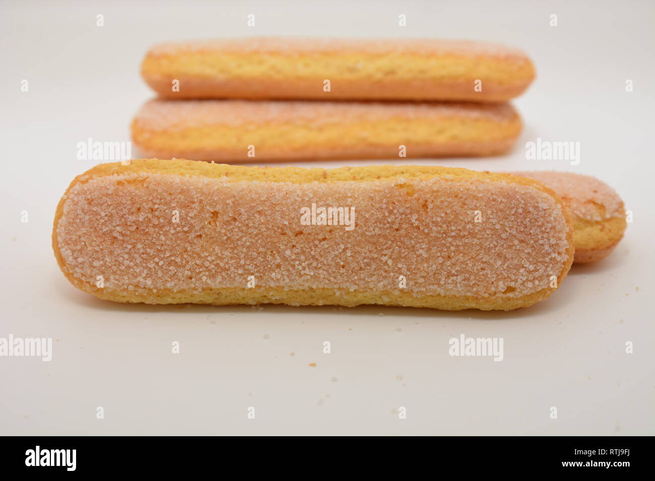 savoiardi italian sweet cookies Stock Photo - Alamy
