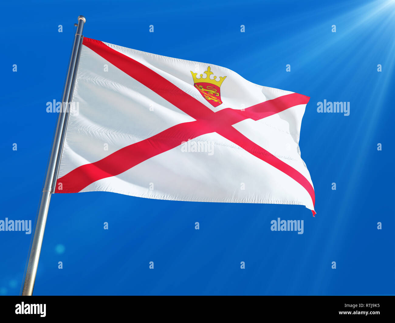 Map jersey channel islands hi-res stock photography and images - Alamy