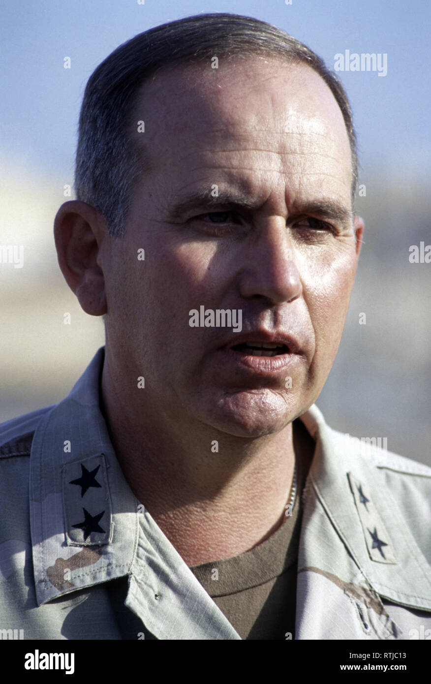 17th October 1993 Major General Thomas Montgomery (Commander of ...