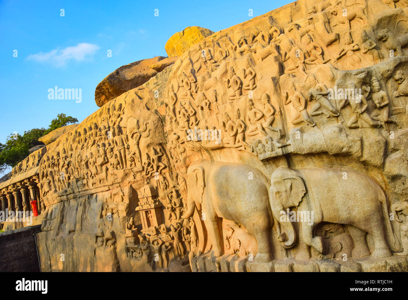 Elephant pillars hi-res stock photography and images - Alamy