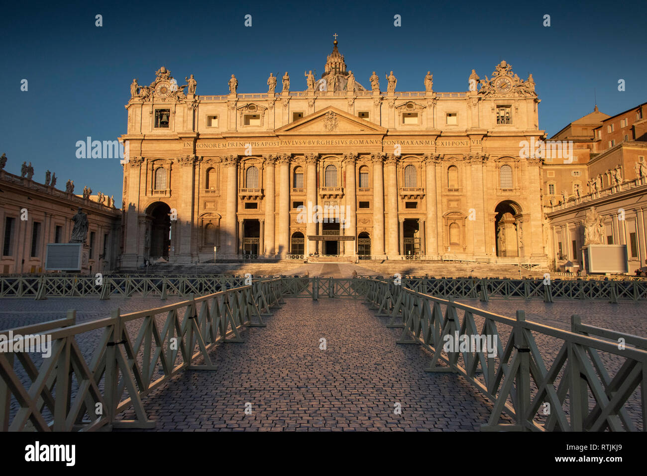 St Peters Rome Stock Photo - Alamy