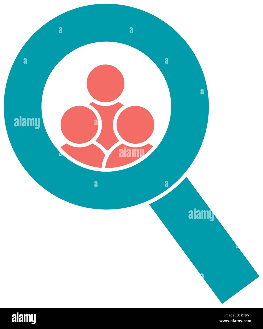 magnifying glass cartoon Stock Vector Image & Art - Alamy